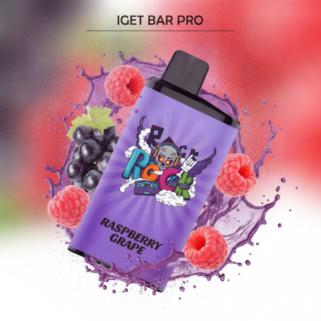 IGET Bar Pro Raspberry Grape: The Ultimate 10000 Puffs Vape Experience ...